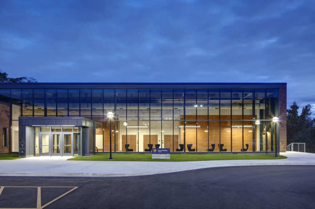 Michigan Dance Building Certified LEED Silver - Ballinger