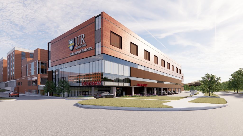 Ground Breaks on Strong Memorial Hospital Expansion Project - Ballinger