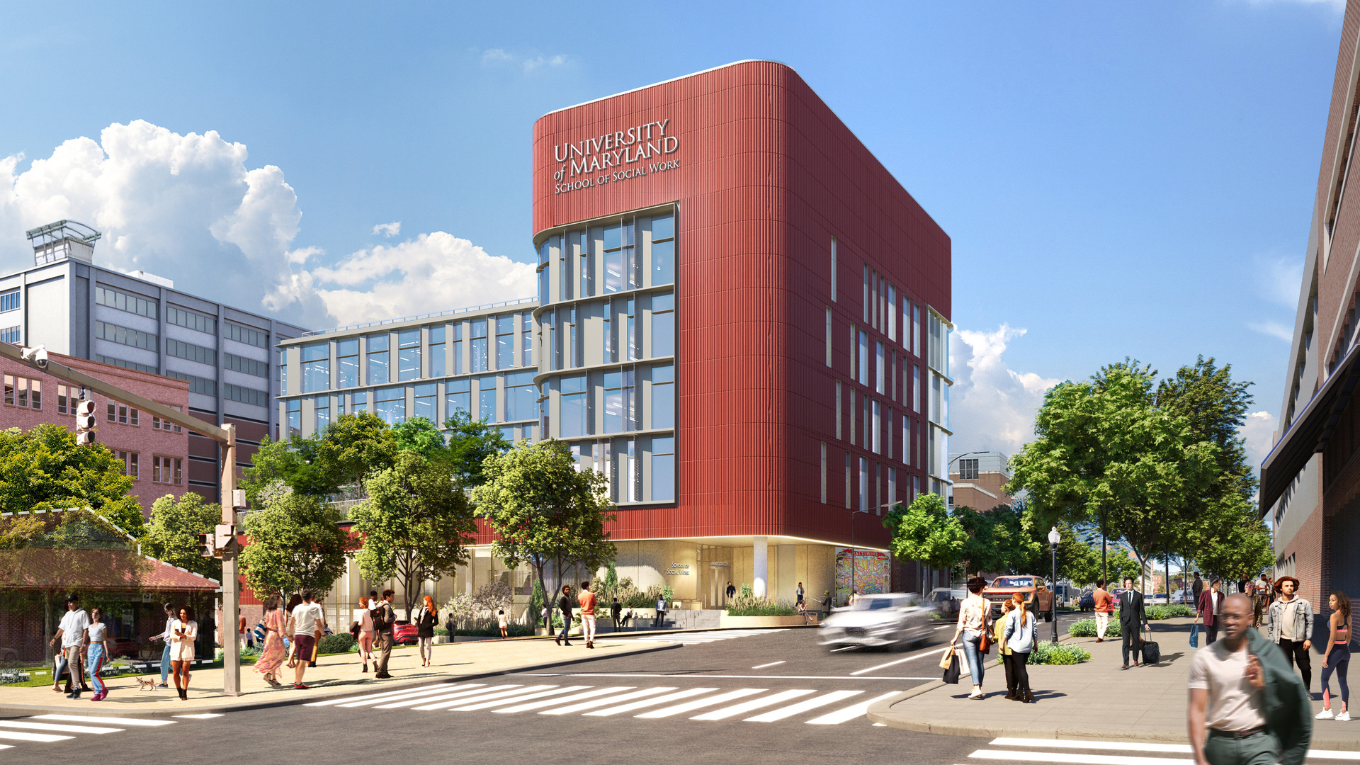 School of Social Work Building - Ballinger